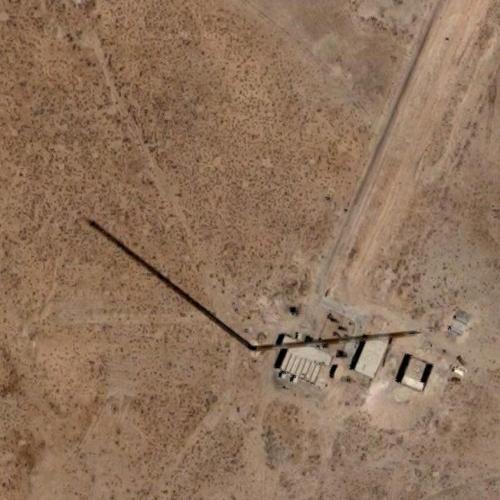 Umm Qasr TV Mast (demolished) in Umm Qasr, Iraq (Google Maps)