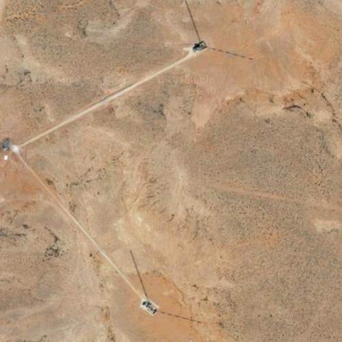 Dimona Radar Facility (tallest structures in Israel) in Dimona, Israel ...