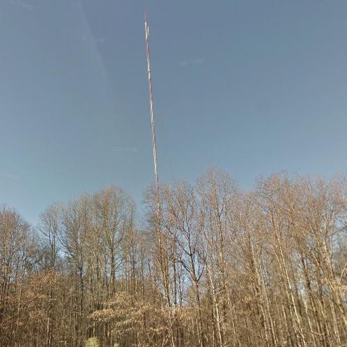 WCCB-TV, FOX Tower in Charlotte, NC (Google Maps)