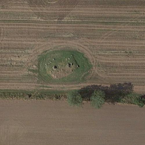 Neolithic Long Barrow in Gundsømagle, Denmark (Google Maps) (#4)