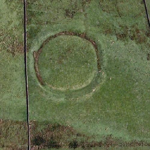 Castle Dykes Henge in Leyburn, United Kingdom (Google Maps)
