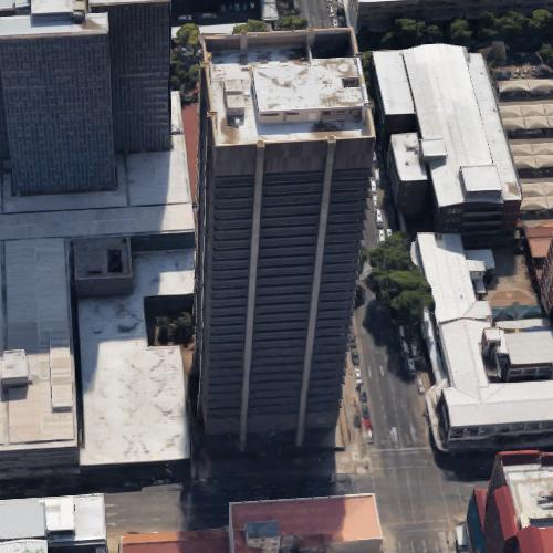 National Treasury Building in Pretoria, South Africa (Google Maps)