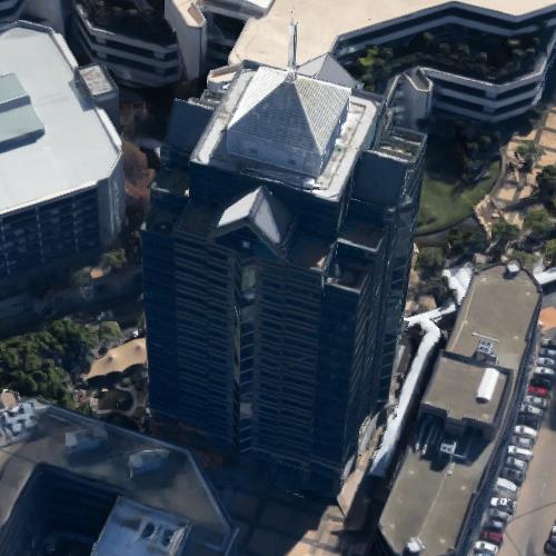 One Merchant Place in Sandton, South Africa (Google Maps)
