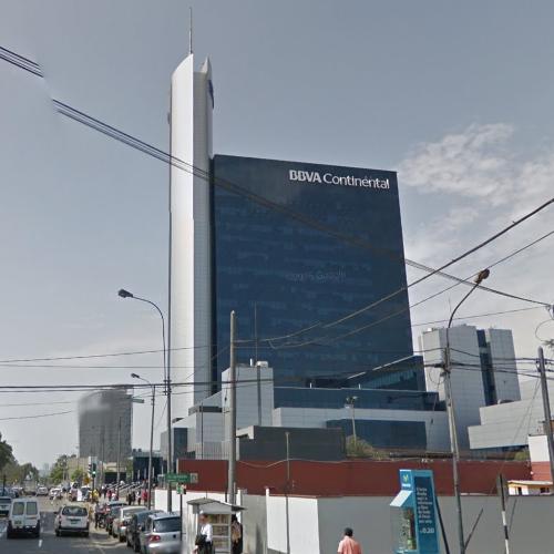 Edificio BBVA (tallest building in Peru) in Lima, Peru (Google Maps)