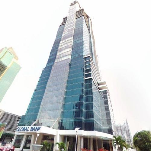 Torre Global Bank in Panama City, Panama - Virtual Globetrotting
