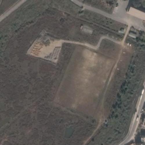 US-Bangla Airlines Flight 211 crash site in Kathmandu, Nepal (Google Maps)