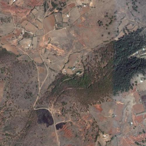 Mexicana Flight 940 crash site in Tupátaro, Mexico (Google Maps)