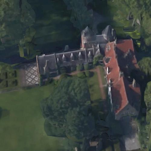 Oostkerke Castle in Damme, Belgium (Google Maps)