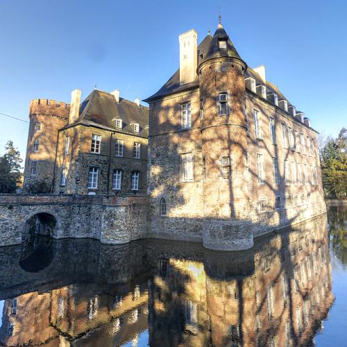 Braine Castle in Braine-le-château, Belgium (Google Maps)