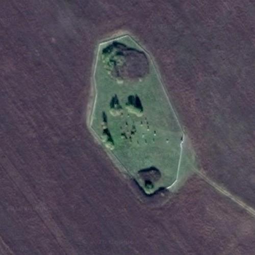 German 5th. SS-Panzer Division War Cemetery "Wiking" in Amvrosiyivka ...