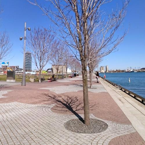 Water's Edge Promenade in Toronto, Canada (Google Maps)