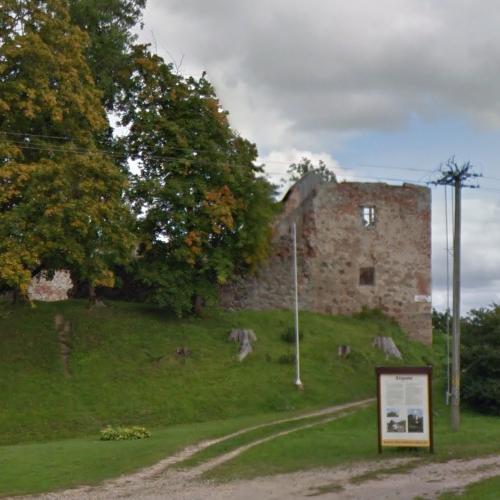 Aizpute Castle in Aizpute, Latvia - Virtual Globetrotting