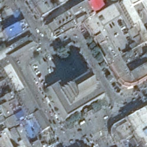 Bianjing Drum Tower in Shangguan, China (Google Maps)