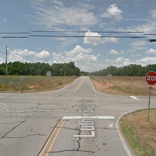 18 Miles Out Intersection ("The Walking Dead") in Senoia, GA (Google Maps)