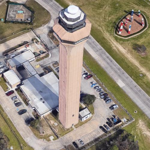 'George Bush Intercontinental Airport Control Tower' by I.M. Pei in ...