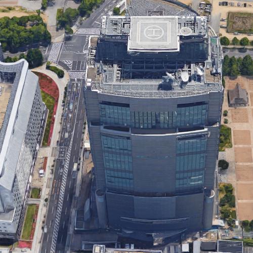 'NHK Osaka Broadcasting Station' by Cesar Pelli in Osaka, Japan (Google ...