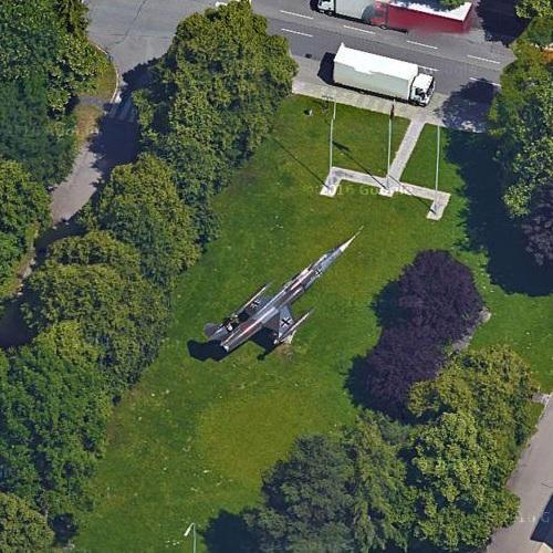 RF-104G in Erding, Germany (Google Maps) (#3)