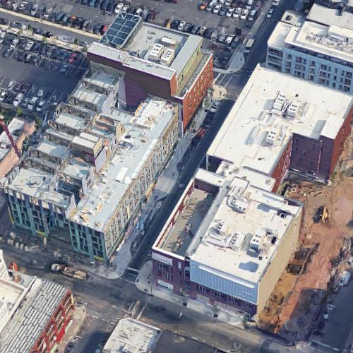 'Teachers Village' by Richard Meier in Newark, NJ (Google Maps)