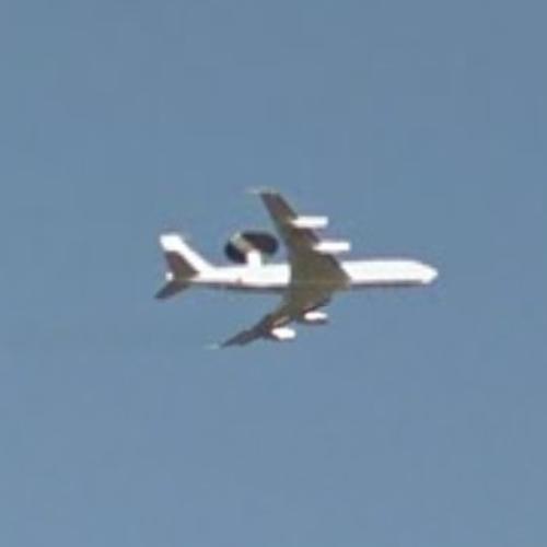 Boeing E-3 Sentry (961 AACS) in Kadena, Japan (Google Maps)