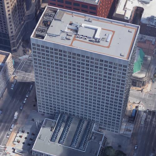 'Bank of America Tower' by HOK in St Louis, MO (Google Maps)
