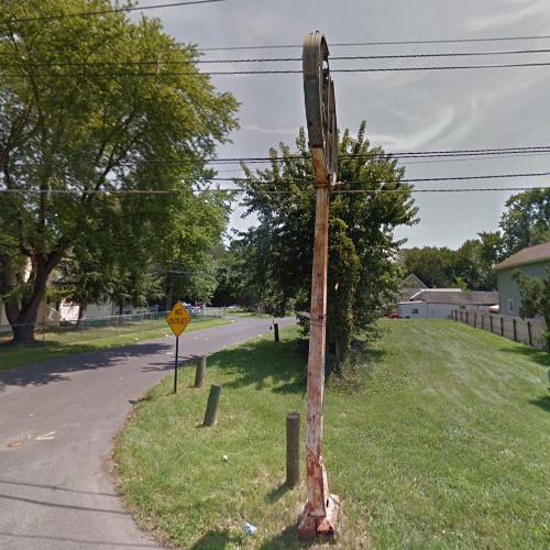 Rusted Sign Frame in Croydon, PA (Google Maps)