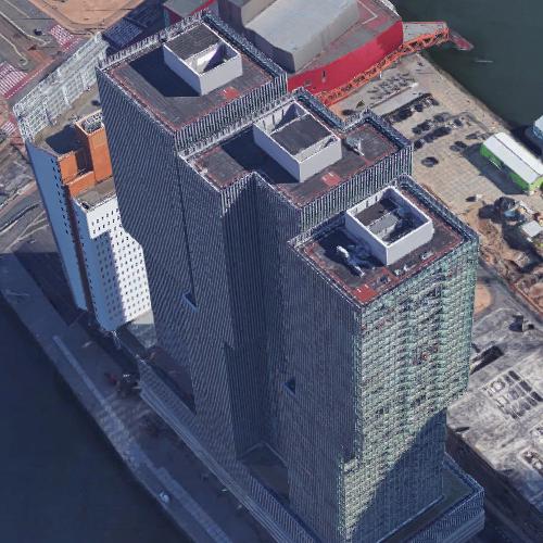 'De Rotterdam' by Rem Koolhaas in Rotterdam, Netherlands (Google Maps)