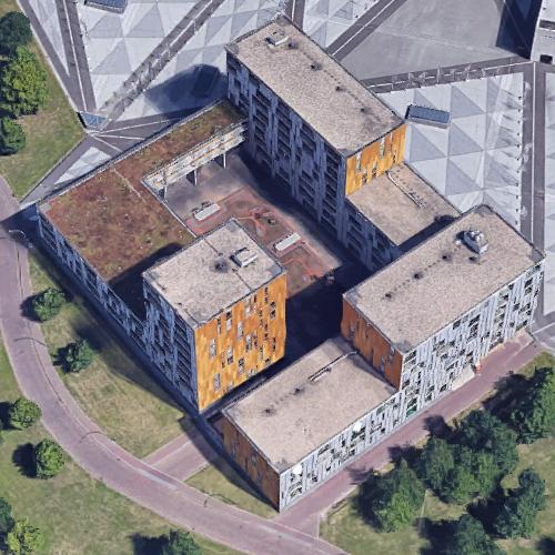'Het Carré' by Rem Koolhaas in Breda, Netherlands (Google Maps)