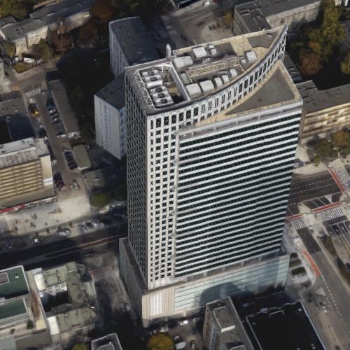 'Warsaw Financial Center' by KPF in Warsaw, Poland (Google Maps)