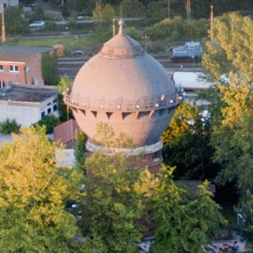 Crailsheim water tower in Crailsheim, Germany (Google Maps)
