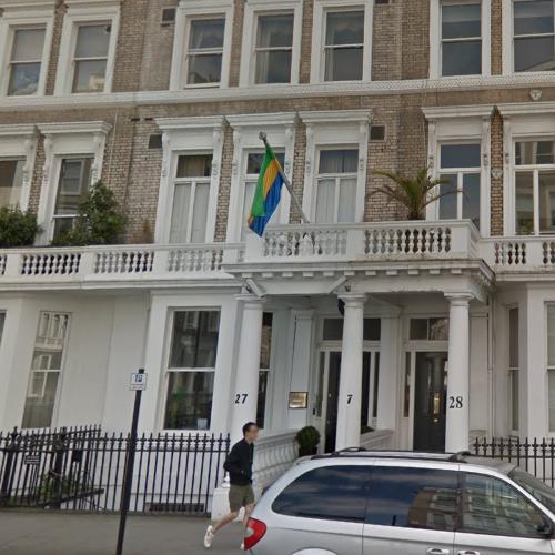 Embassy of Gabon, London in Kensington, United Kingdom (Google Maps)