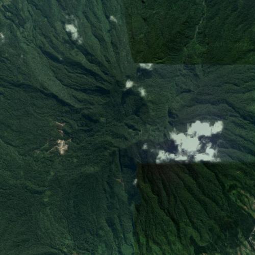Mount Salak in Bogor, Indonesia (Google Maps)