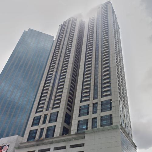 BSA Towers in Mandaluyong, Philippines (Google Maps)