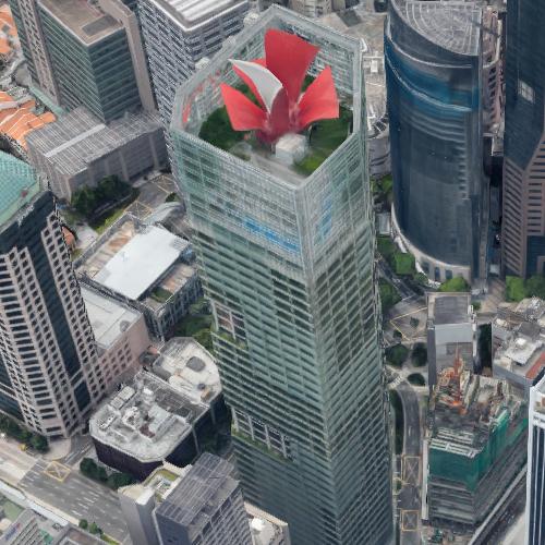 'CapitaGreen' by Toyo Ito in Singapore, Singapore (Google Maps)