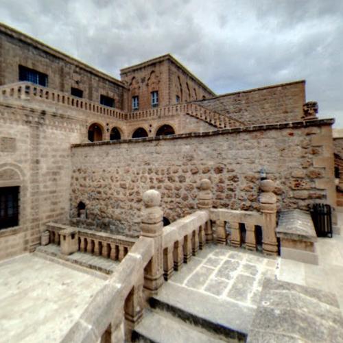 Mor Gabriel Monastery (oldest church in Turkey) in Midyat, Turkey ...