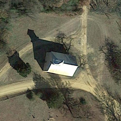 Wheelock Church (oldest church in Oklahoma) in Millerton, OK (Google Maps)