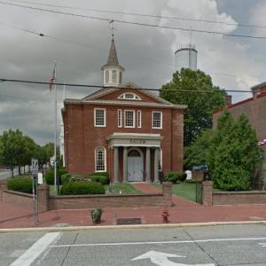 Old Salem County Courthouse (oldest courthouse in New Jersey) in Salem ...