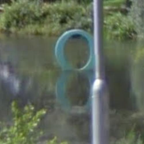 '0 + 0 = 8' by Fredrik Wretman in Halmstad, Sweden (Google Maps)