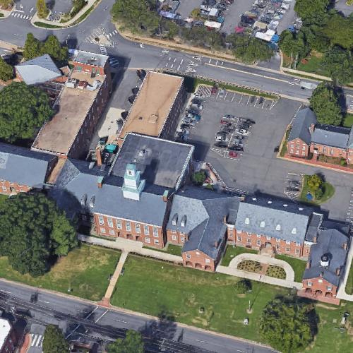 Historic Fairfax County Courthouse in Fairfax, VA (Google Maps)