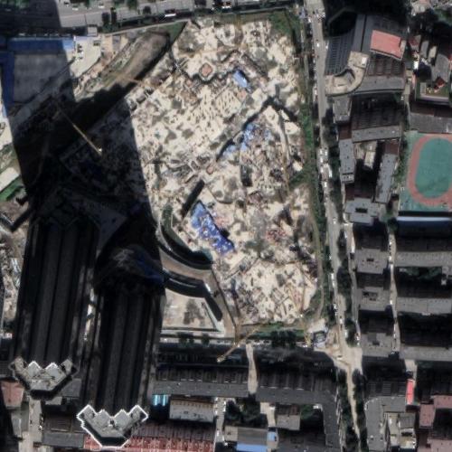 Shenyang Eton Center Towers under construction in Shenyang, China ...