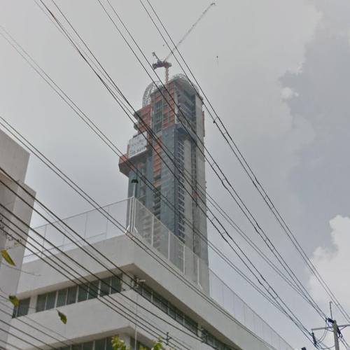 Canapaya Residences under construction in Bangkok, Thailand (Google Maps)