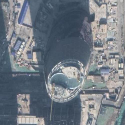 'Leeza SOHO' by Zaha Hadid in Beijing, China (Google Maps)