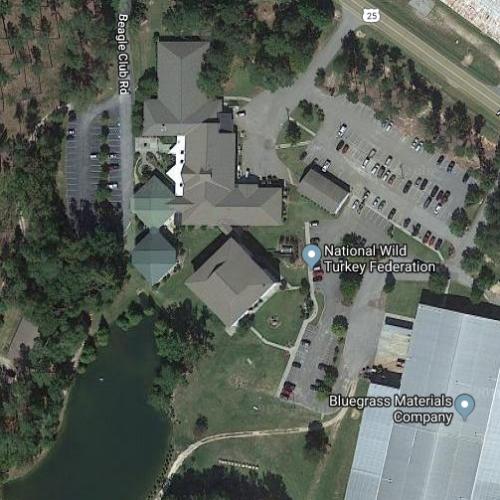 National Wild Turkey Federation Headquarters in Edgefield, SC (Google Maps)