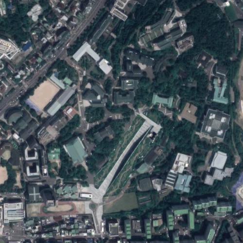 Ewha Womans University in Seoul, Republic of Korea (Google Maps)