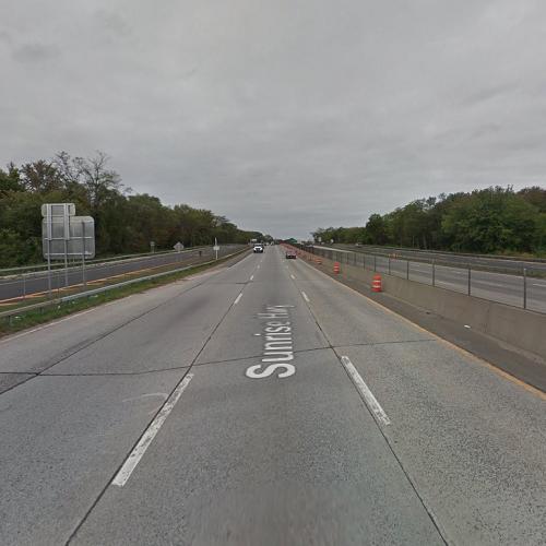 Carlls River Bridge in North Babylon, NY (Google Maps)