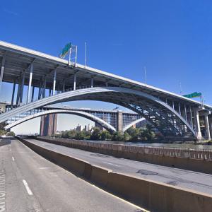 Alexander Hamilton Bridge in New York, NY - Virtual Globetrotting