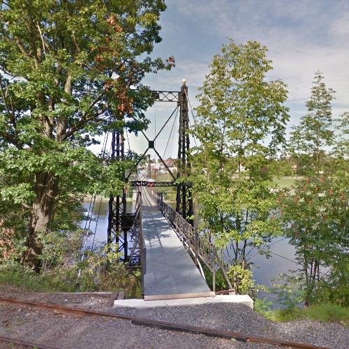 Two Cent Bridge in Winslow, ME (Google Maps)