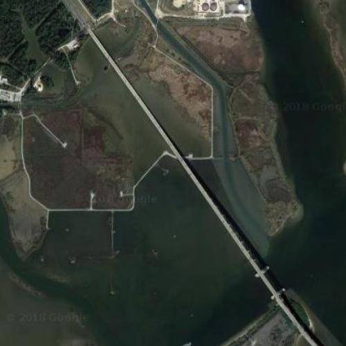 Prien Lake Bridge in Lake Charles, LA (Google Maps)