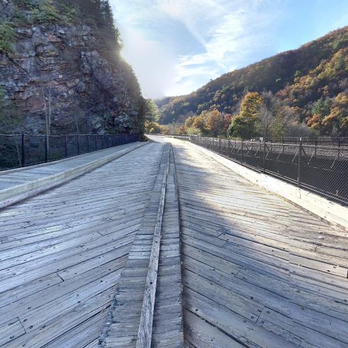 Glen Okono Bridge in Nesquehoning, PA (Google Maps)