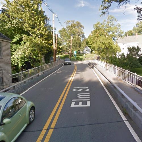 Assonet River Bridge in Freetown, MA (Google Maps)