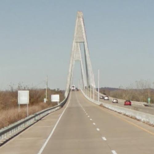 William H. Natcher Bridge in Maceo, KY (Google Maps)